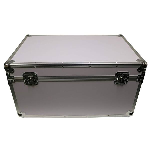 Storage Trunk C&N Footlocker - 32x18x18.5 Inch Gray College Dorm Chest ...
