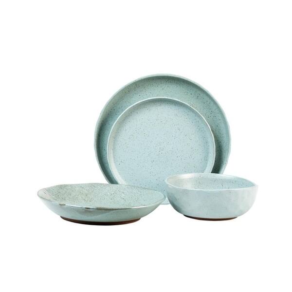 Sango Kaya Blue 16 Piece Stoneware Dinnerware Set, Service for 4 - On ...