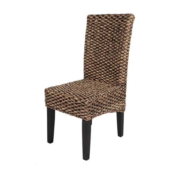 StyleCraft Parson Warm Water Hyacinth Chairs (Set of 2) - Bed Bath ...