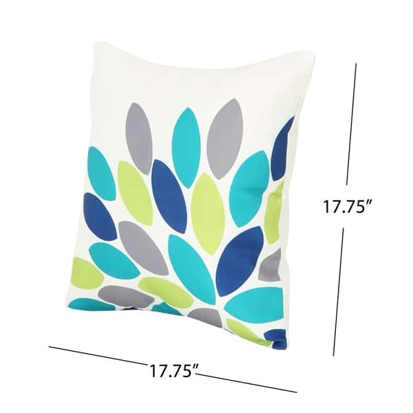 Soley Outdoor 17.75" Square Cushion by Christopher Knight Home - Bed ...