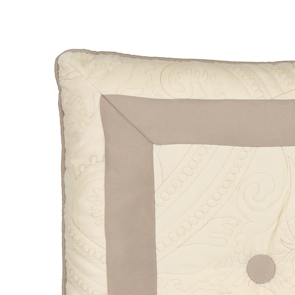 Vue Signature Bensonhurst Button Tufted Decorative Pillow - Bed Bath ...