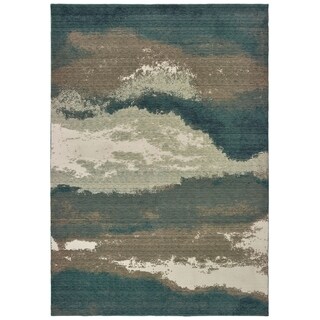Style Haven Moody Abstract Wool Blend Area Rug - Bed Bath & Beyond ...