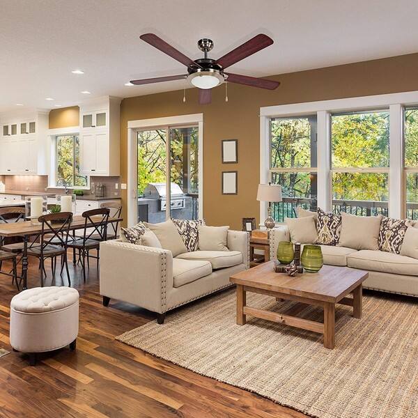BLACK+DECKER BCF5211 Ceiling Fan 52 inch, Brown - On Sale - Bed Bath ...