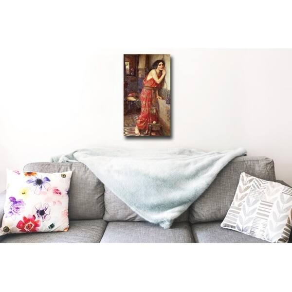 Thisbe, 1909 by John Waterhouse Gallery Wrapped Canvas Giclee Art (28 ...