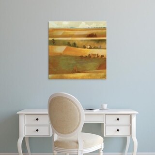 Easy Art Prints Victor Valla's 'Field Scape II' Premium Canvas Art ...