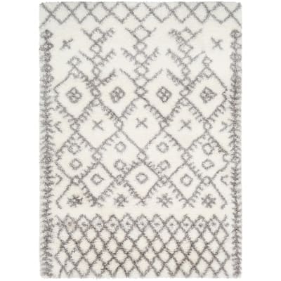 Moody Bohemian Shag Area Rug - 7'10" x 10'3" - Overstock - 24044297