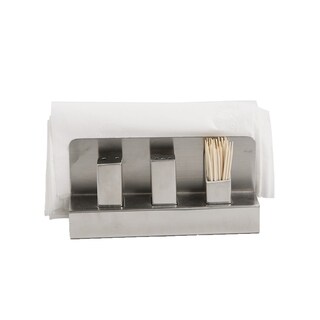 Mind Reader Stainless Steel Kitchen Condiment Organizer, Silver - Bed ...