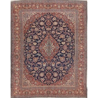 Handmade Wool Floral Kork Dabir Persian Antoque Carpet Area Rug - 13'5 ...