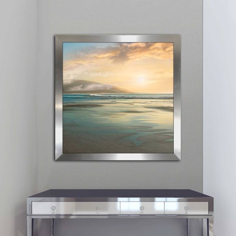"Island Mist" by Mike Calascibetta Print on Acrylic - Blue - Overstock - 24208655