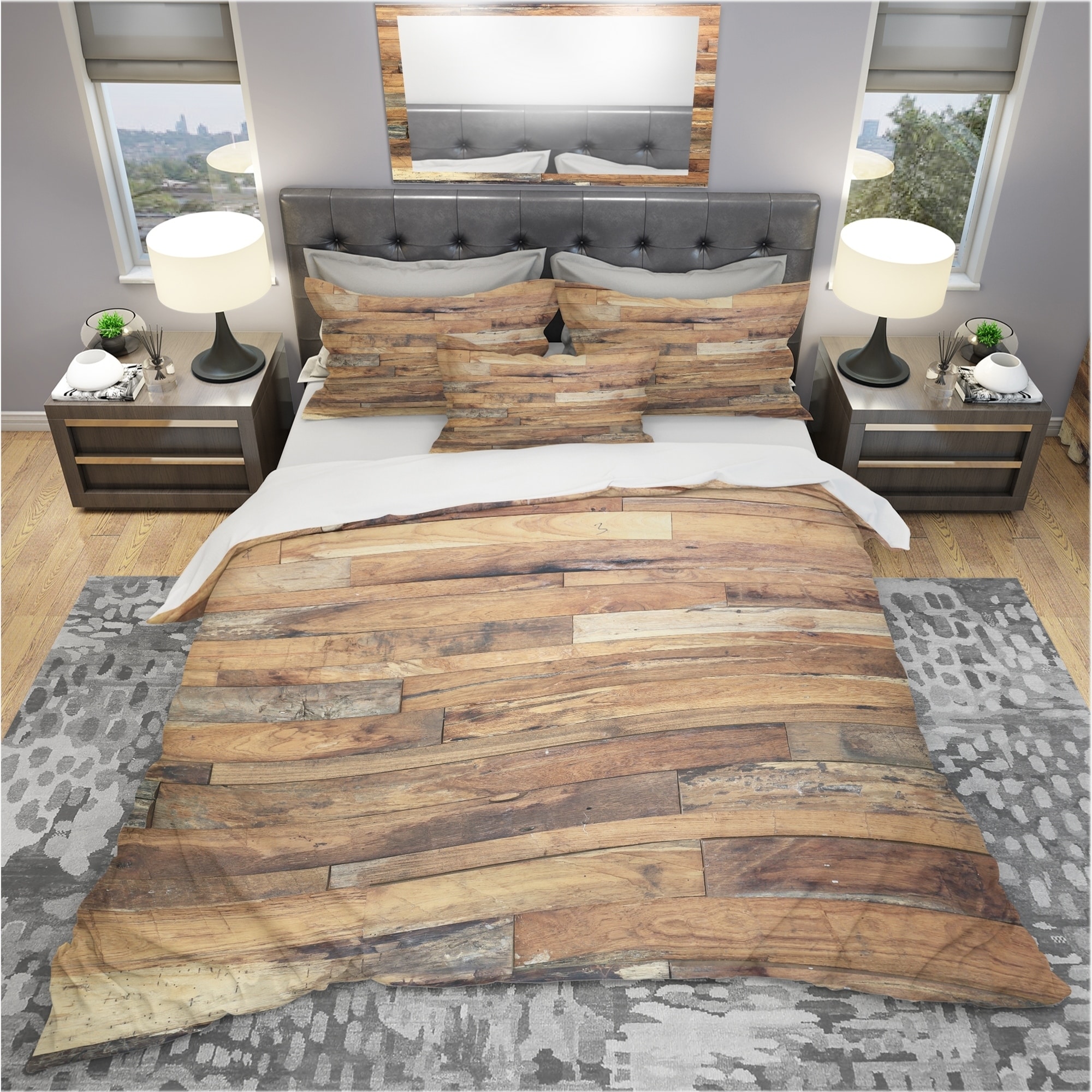 Brown Abstract Duvet Covers and Sets - Bed Bath & Beyond