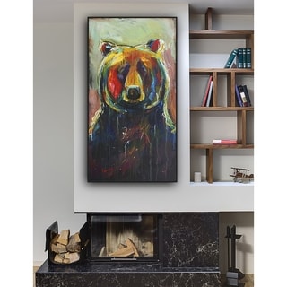 Backwoods Black Framed Canvas Wall Art - Bed Bath & Beyond - 24239854