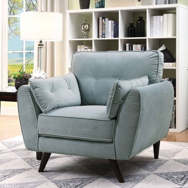 Carson Carrington Svelgen Light Teal Accent Chair - Bed Bath & Beyond ...