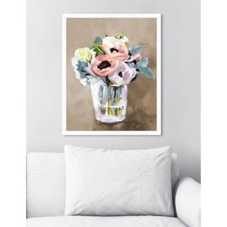 Oliver Gal 'Natura Mora Rustic' Floral Brown Contemporary Framed Wall ...