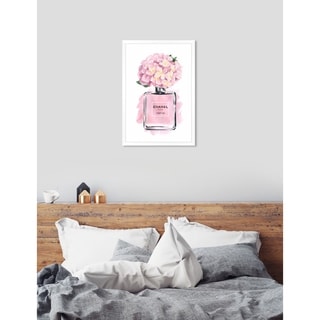 Oliver Gal 'French Vase' Fashion Pink Framed Wall Art Print - Bed Bath ...