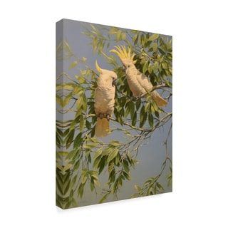 Michael Jackson 'Curious Macaws' Canvas Art - Bed Bath & Beyond - 24310976