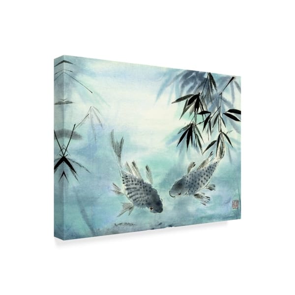 Nan Rae 'Two Koi' Canvas Art - Bed Bath & Beyond - 24311710