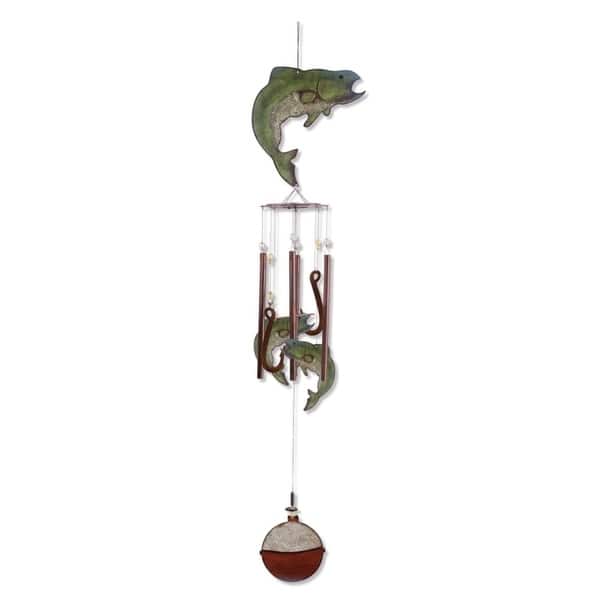 Catch of The Day Rustic Fish Wind Chime 28" - Bed Bath & Beyond - 24331783