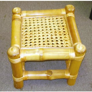 Handmade Tribal Bamboo Patio Table (Ghana) - Bed Bath & Beyond - 2456536