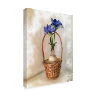 Lois Bryan 'Blue Dutch Iris' Canvas Art - Bed Bath & Beyond - 24981592