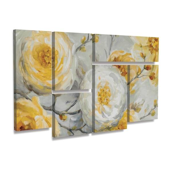 Lisa Audit 'Sunshine' Multi Panel Art Set 6 Piece - Bed Bath & Beyond ...