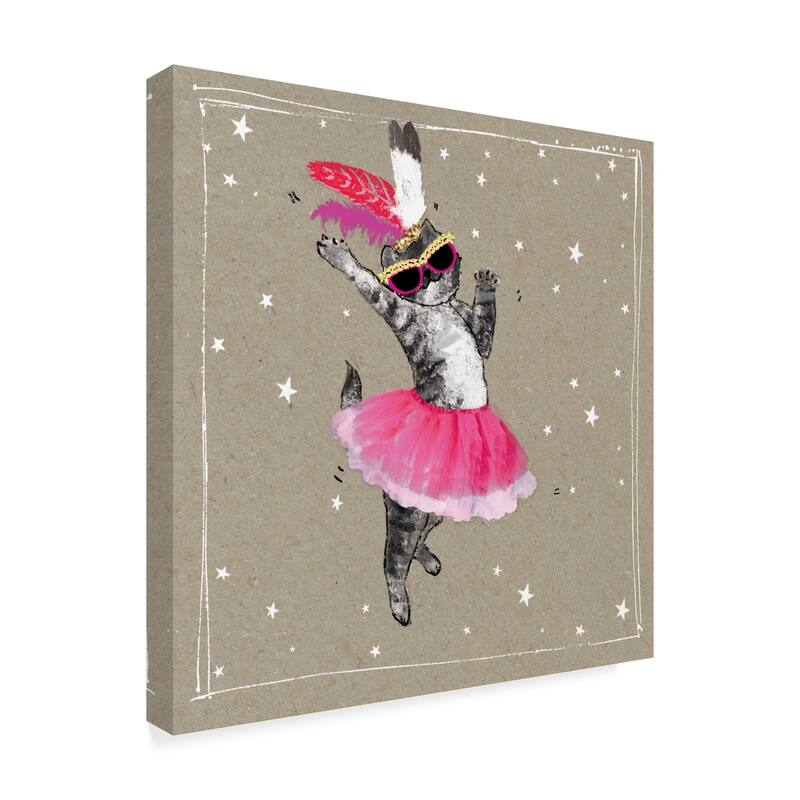 Hammond Gower 'Fancy Pants Cats V' Canvas Art - Bed Bath & Beyond - 25068109