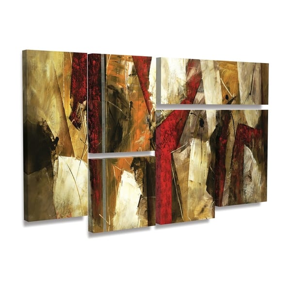 Masters Fine Art 'Abstract Ix' Multi Panel Art Set 6 Piece - Bed Bath ...