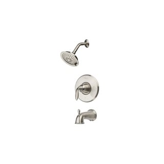 Pfister Avalon 1-Handle Tub & Shower, Trim Only Brushed Nickel - Bed ...