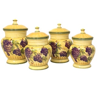 Sonoma Collection Deluxe 4-piece Canister Set (As Is Item) - Bed Bath ...