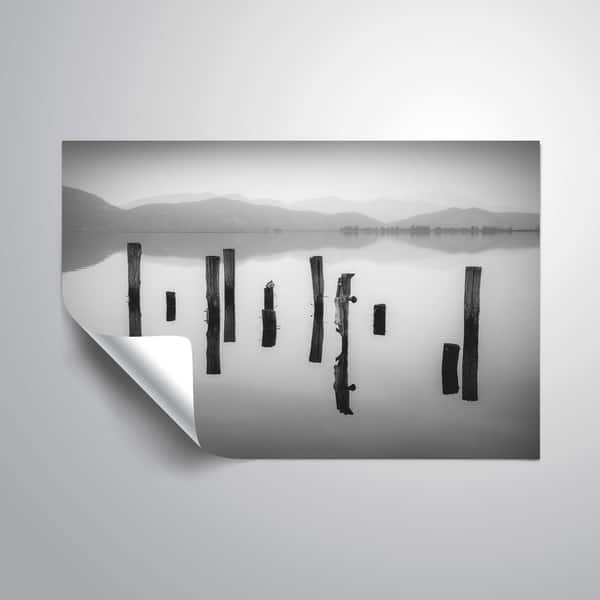ArtWall "Poles in Reflection" Removable Wall Art Mural - Bed Bath ...