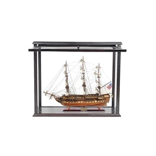 USS Constitution Mid With Display Case Front Open - Bed Bath & Beyond ...