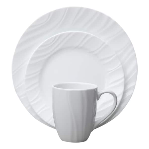 Corelle Boutique 16-Piece Dinnerware Set - Swept - Bed Bath & Beyond ...