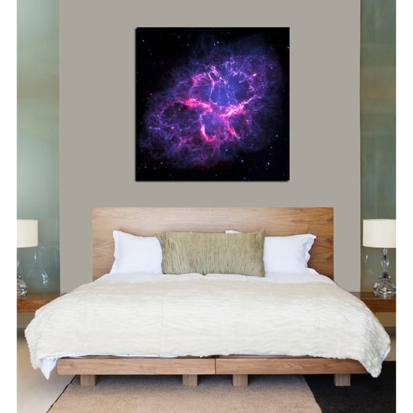 Epic Graffiti "NGC 4874" Hubble Space Telescope Giclee Canvas Wall Art ...