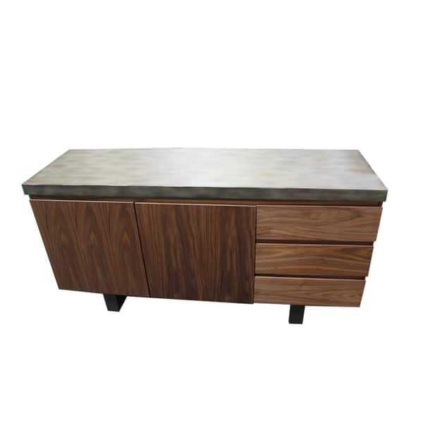 Best Master Furniture Concrete Server - Bed Bath & Beyond - 25444214