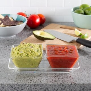 Serving Tray Platter with Bowls for Appetizers by Classic Cuisine - Bed ...