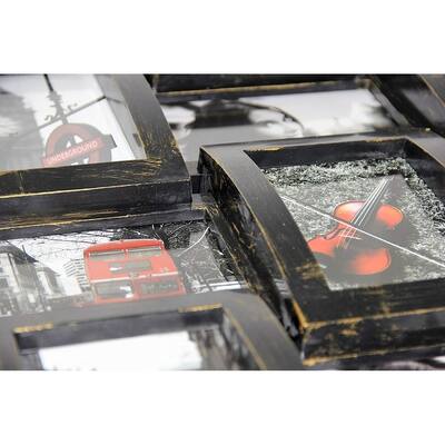 Jerry & Maggie - Photo Frame 25x19 Indus Wood Tone Max 12 Finish PVC ...