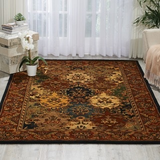 Nourison India House Hand-tufted Oriental Wool Area Rug - Bed Bath ...