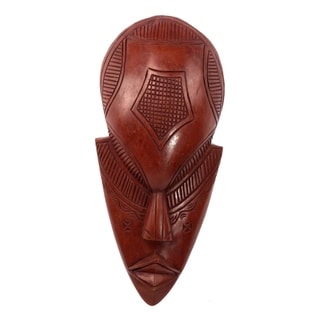 Handmade The Supplier Ghanaian Wood Mask (Ghana) - Bed Bath & Beyond ...