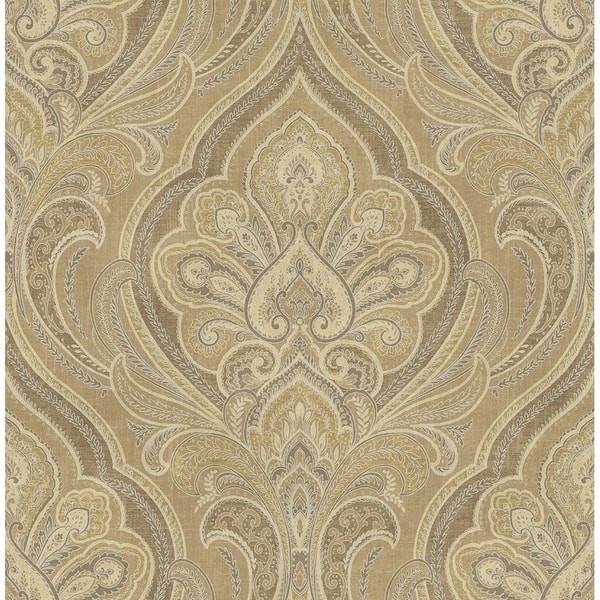 Elaborate Paisley Wallpaper - 20.5 in x 32 ft = 56 sq ft - Bed Bath ...