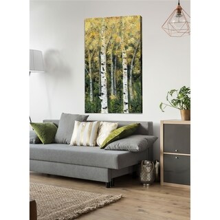 Birch Treeline II -Premium Gallery Wrapped Canvas - Bed Bath & Beyond ...
