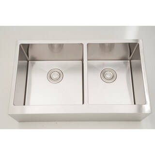 32-in. W CSA Approved Chrome Kitchen Sink With Stainless Steel Finish ...