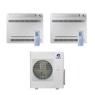 Gree MULTI42CCONS202 - 42,000 BTU Multi21+ Dual-Zone Floor Console Mini ...
