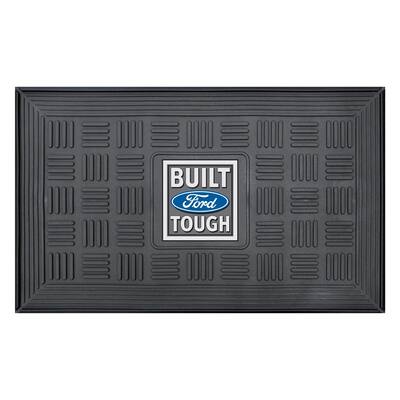 Ford - Built Ford Tough Medallion Door Mat 19 in. x 30 in. - Overstock ...