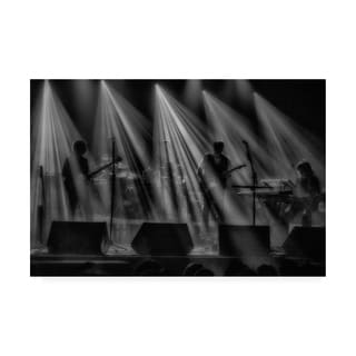 Adrian Popan 'Band On Stage' Canvas Art - Bed Bath & Beyond - 25621795