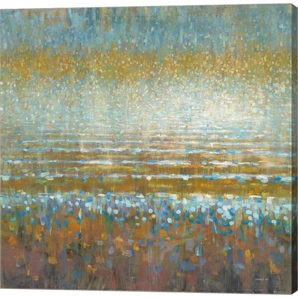 Danhui Nai 'Rains Over the Lake Light' Canvas Art - Bed Bath & Beyond ...