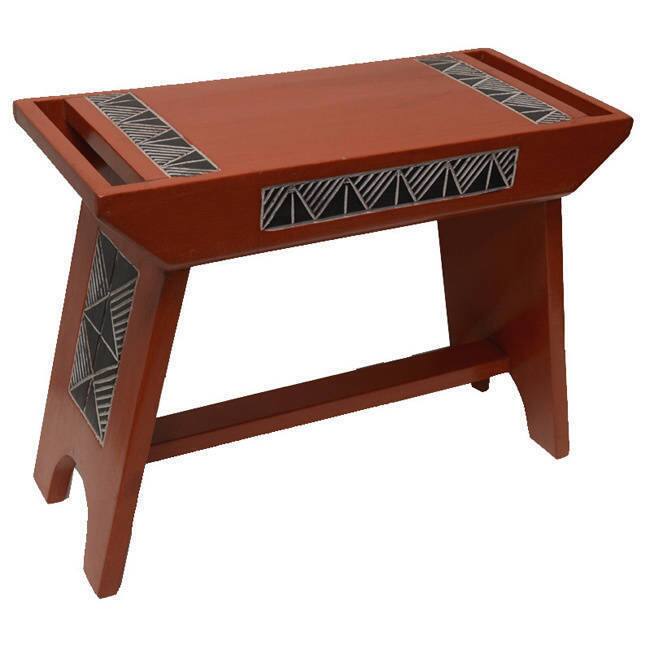 Handmade Asante Stool Bench (Ghana) - Overstock - 2566223