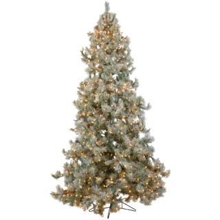 Direct 7.5' Iced Aspen Artificial Tree with 850 UL Lights - Bed Bath ...