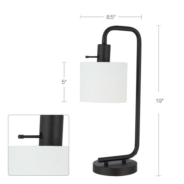 Catalina Lighting Transitional Down Bridge Table Lamp, 19", Oil Bronze ...