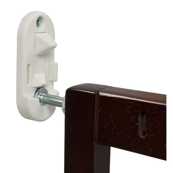 Storkcraft Easy Walk-Thru Wooden Safety Gate - Adjustable Gate For ...