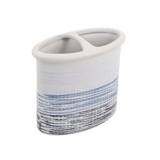 Croscill Nomad Blue Stripe Toothbrush Holder - Bed Bath & Beyond - 25730656