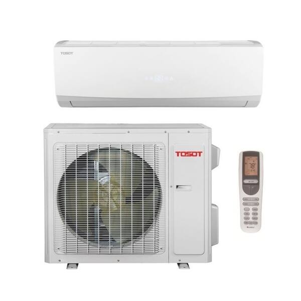 TOSOT 12000 BTU 22 SEER Single Zone Minisplit Heat Pump System 230V ...